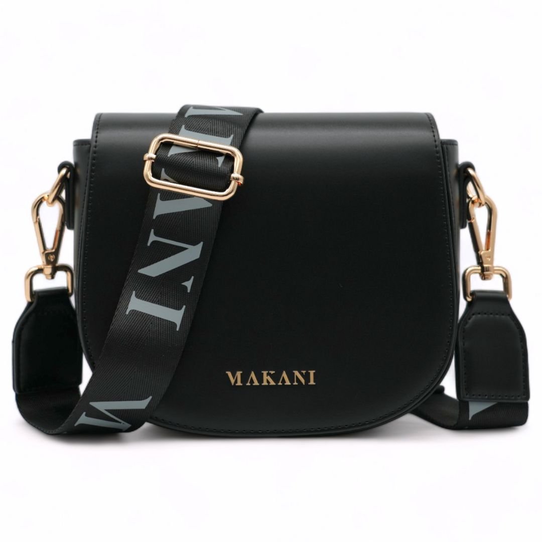 Kleine Handtasche in modernem Design: HALFMOON BAG von MAKANI